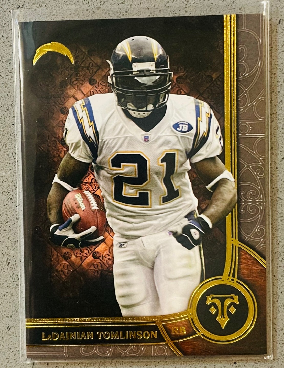 2015 Topps Triple Threads Football NFL #100 LaDainian Tomlinson Base ...