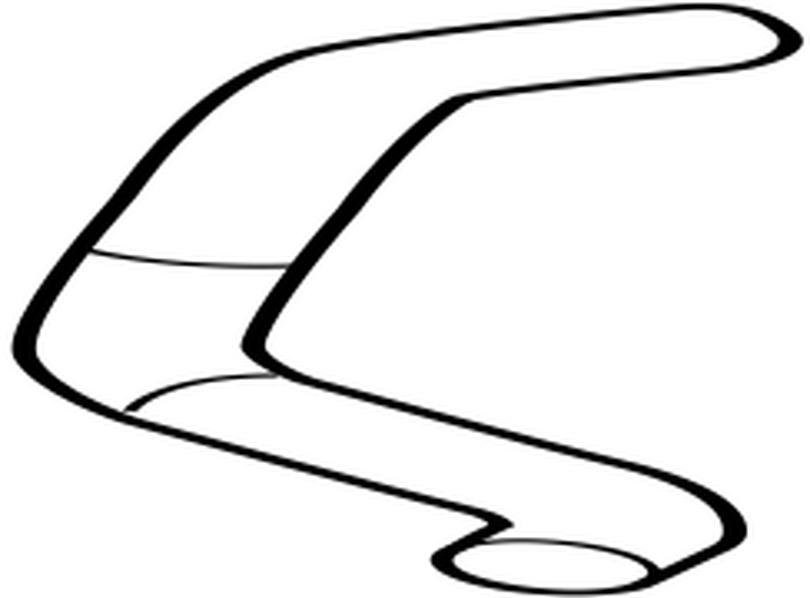 16572-31390 Toyota Hose, radiator, no.2 1657231390, New Genuine OEM ...