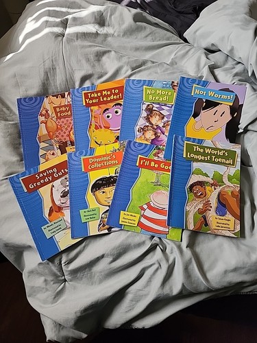 Lot Of 8 Rigby Boldly Blue - Homeschool Readers Level Guided Reading ...