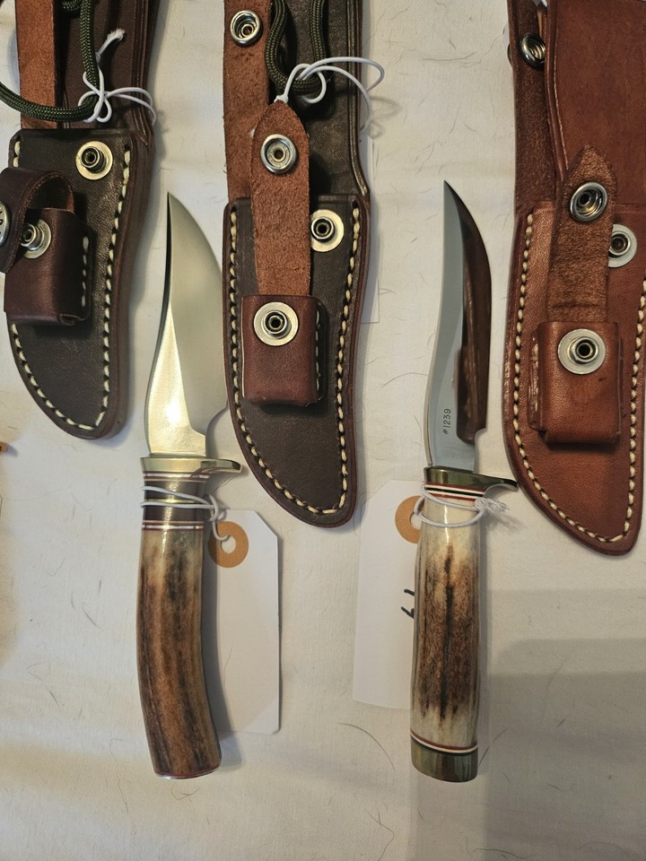 RANDALL KNIVES COMPLETE SET OF 7 MINIATURE MINIS #25,1,#3,14,#28,27 ...