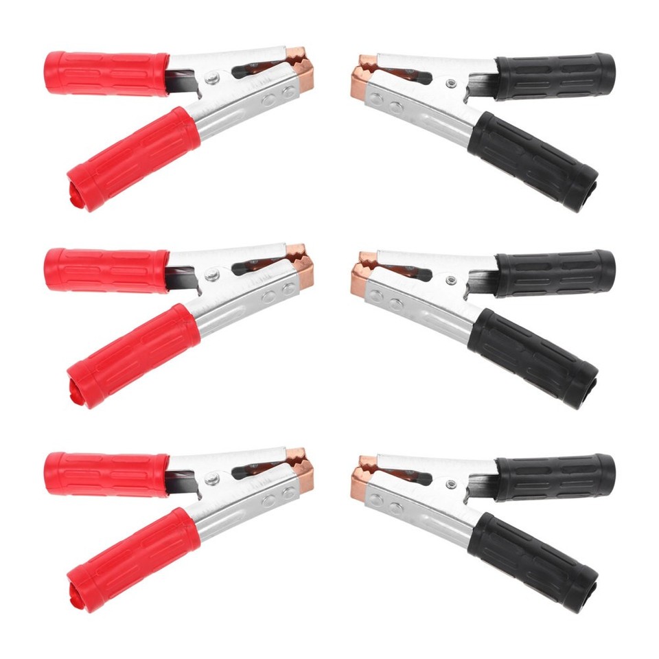6pcs Insulated Clips: Small Test Clips Electric Clamps - | eBay UK