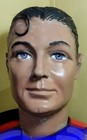 SUPERMAN RARE #1 MANNEQUIN HEAD PROP VTG COMICS STORE DISPLAY FULL LIFE ...
