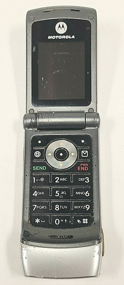 Motorola W series W376g - Silver and Gray ( TracFone ) Cellular Flip ...