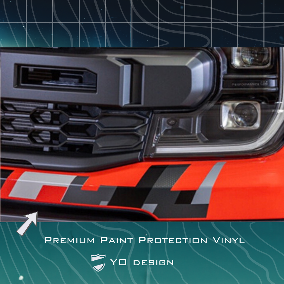 Ford Ranger Raptor Front Bumper Decal Graphic For USA Versions | eBay