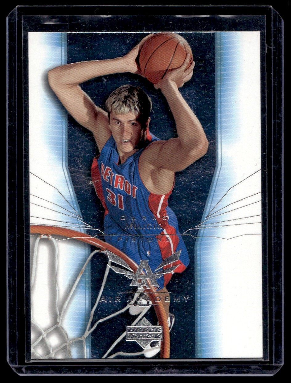 2003-04 Upper Deck Air Academy Darko Milicic Rookie Detroit Pistons # ...