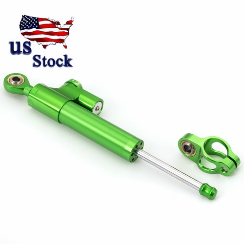 Motorcycle Universal FXCNC Adjustable Steering Damper Stabilizer Safety ...