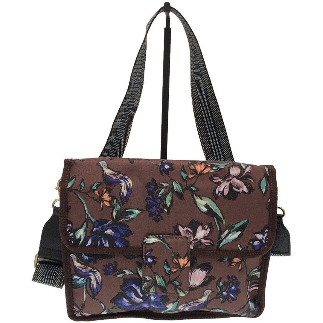 LESPORTSAC Okusa Naoko Accordion Crossbody Bag Brown … - Gem