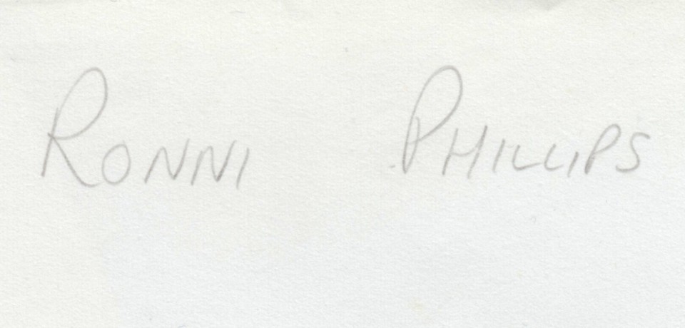 PIN-UP MODELL "RONNI PHILLIPS" NACKT * 70s "L" US Profi Vintage by TERRY SPARKS | eBay