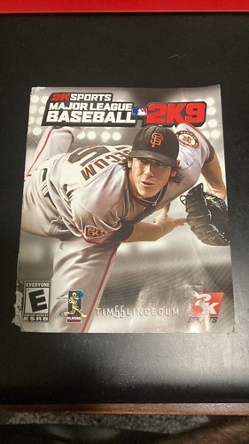 Major League Baseball 2k9 PS3 Manual No Game | eBay