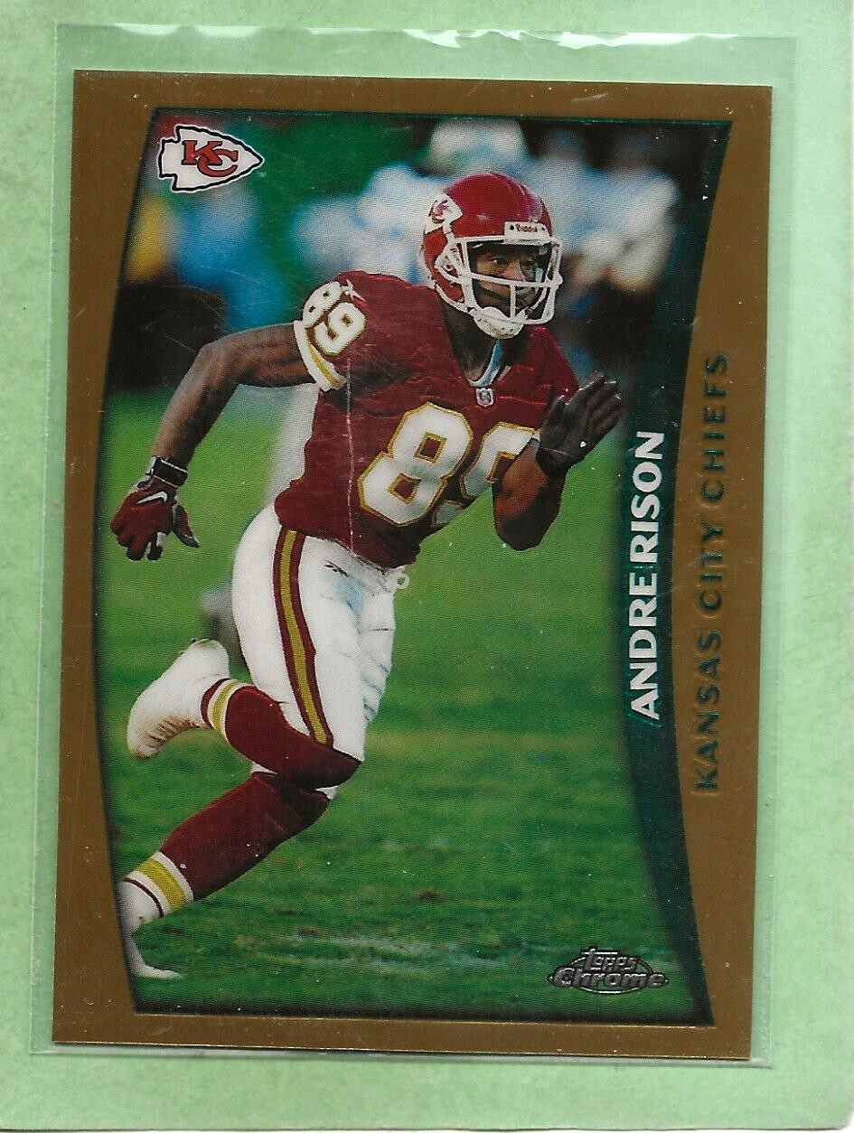 ANDRE RISON - 1998 Topps Chrome - #123 - Chiefs - $1 Shipping - MINT | eBay
