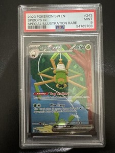 Spidops ex 2023 Scarlet & Violet #243/198 Special Illustration Rare ...