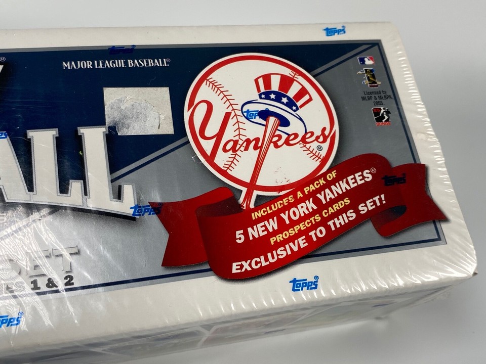 MLB 2005 Topps Baseball 733 Complete Card Set Series 1 & 2 (5-Prospect ...