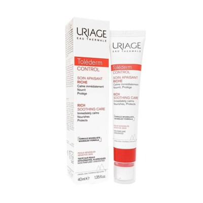 URIAGE Tolederm Control Soin Apaisant riche 40 ML | eBay