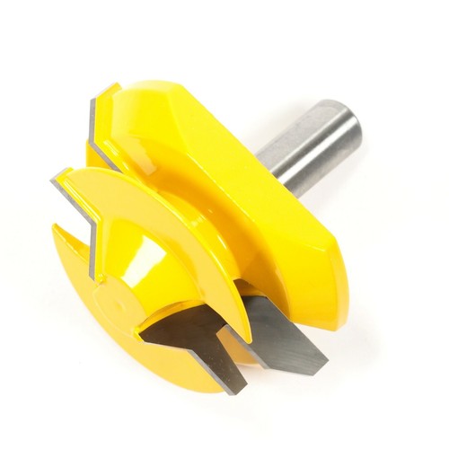 70mm 45 Degree 12.7mm 1/2" Shank Mitre Lock Corner Joint Router Cutter ...
