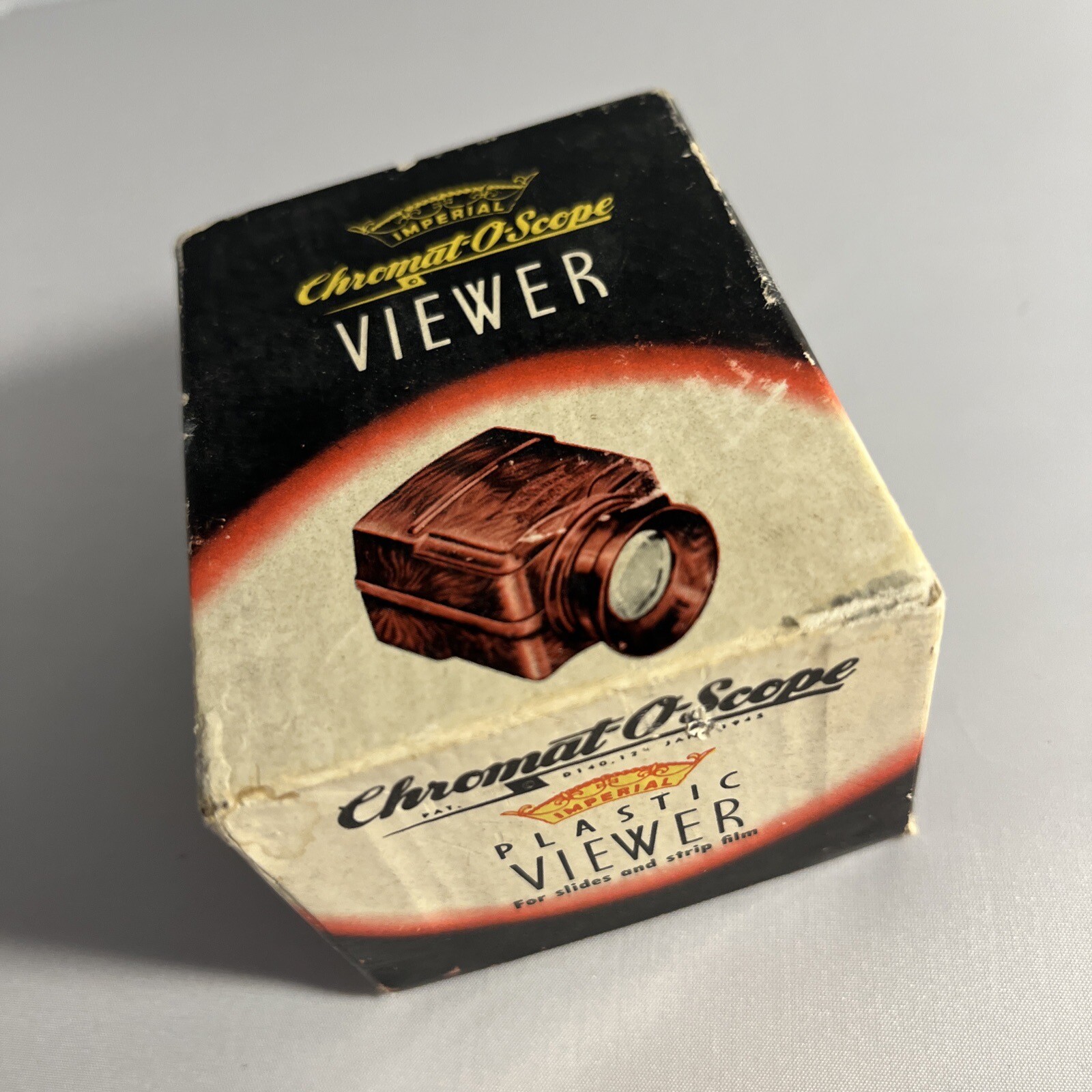 Imperial Chromat-o-Scope Plastic Viewer Vintage W Original Box 1945 ...