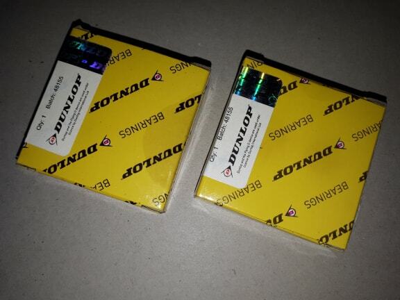 Derbi 125 Front or Rear wheel bearings x 2 (FAST POST) derby sender ...