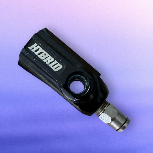 HYBRID Push Bottom On/Off Dovetail ASA Gloss Black Paintball Gun ...