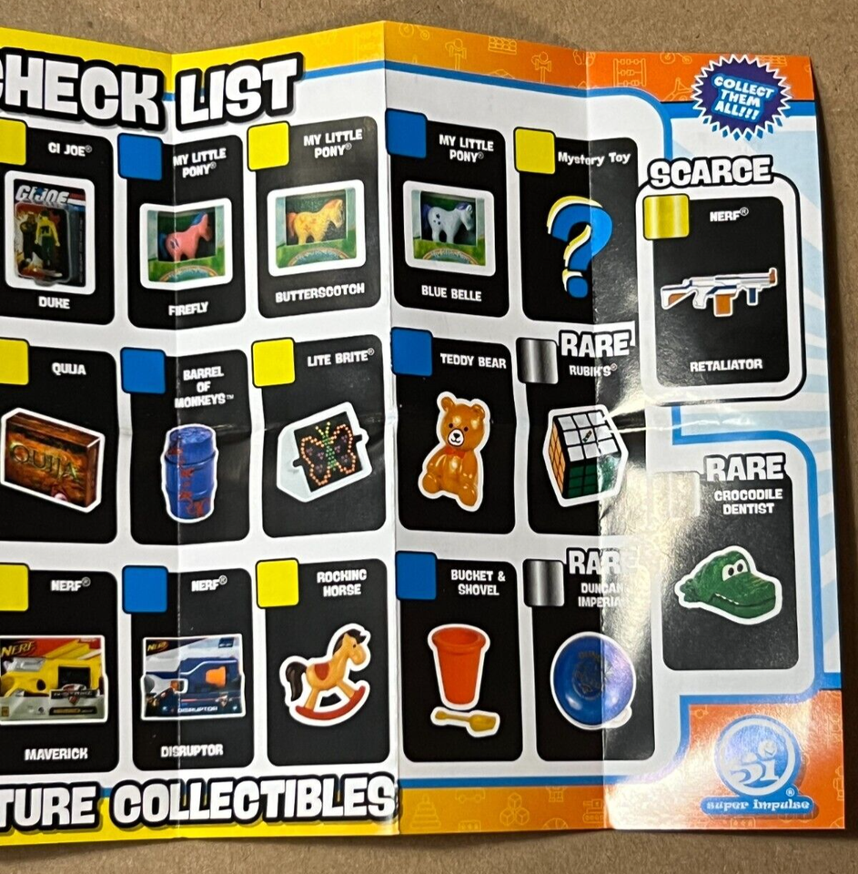 (Lot of 3) 5pc Hasbro Micro Toy Box Miniature Collectibles Series 1 ...