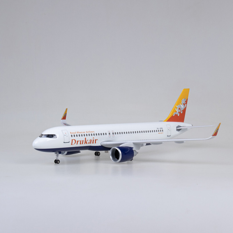 Extra Large Druk Air Airbus A320 NEO Aircraft Model Plane Toy Gift - 1/ ...