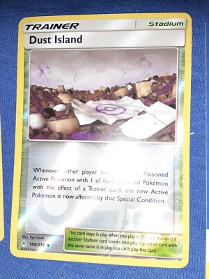 Pokemon DUST ISLAND 168/214 Unbroken Bonds - Rev Holo - MINT FOIL | eBay