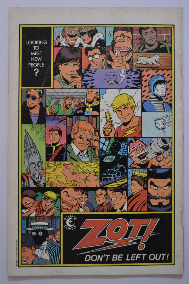 Crossfire Vol.1 # 9 March 1985 VF- Eclipse Comics | eBay