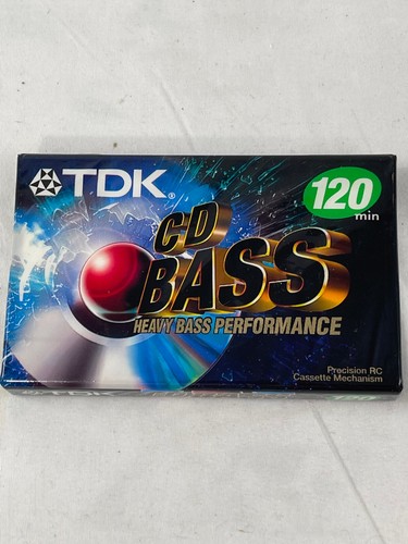 TDK CD Heavy Bass 120 Minute Blank Audio Cassette Tape New Sealed | eBay