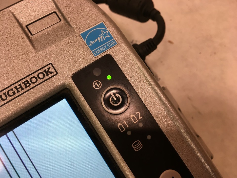 Panasonic ToughBook CF-H2 10.1" Tablet Intel i5-2557M 1.7GHz 4GB RAM NO ...