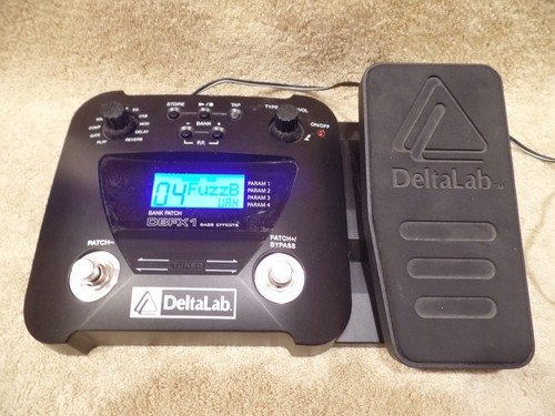 DeltaLab DBFX1 Bass Effects Guitar Pedal -RARE -TESTED -WORKING -NO ...