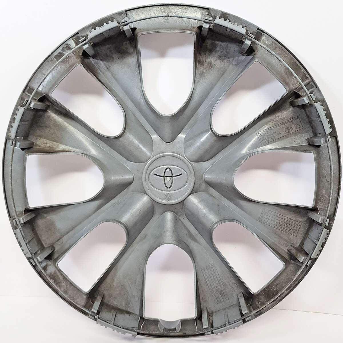 ONE 2014-2019 Toyota Corolla L / LE Eco # 61171 15" 8 Spoke Hubcap ...