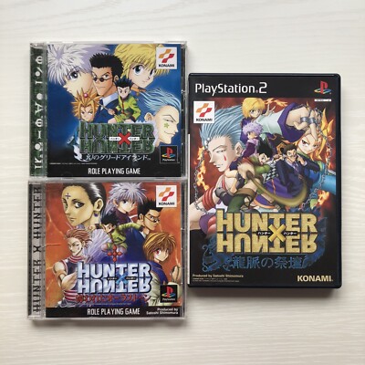 Hunter x Hunter set of 3 games PlayStation 1 PlayStation 2 PS1 PS2 | eBay