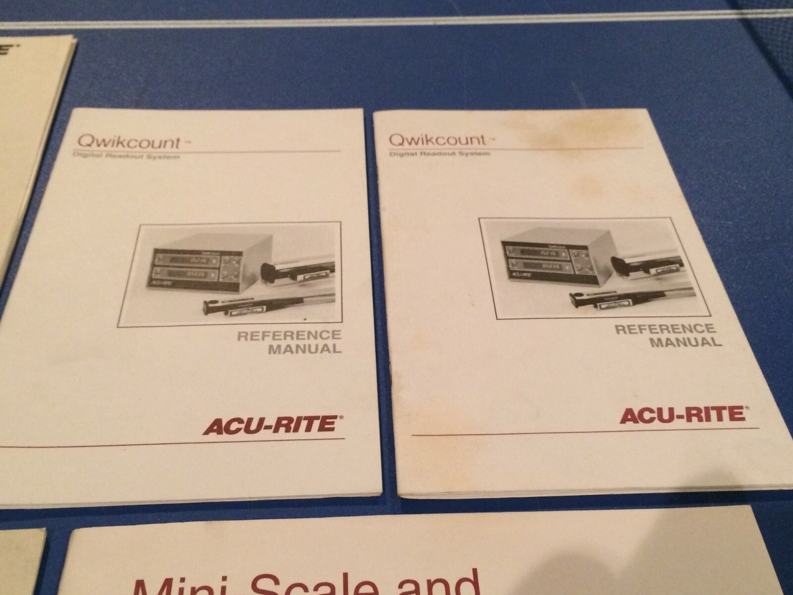 Multiple Acu-Rite Mini Scale & Mate System Encoders Reference Owner's ...