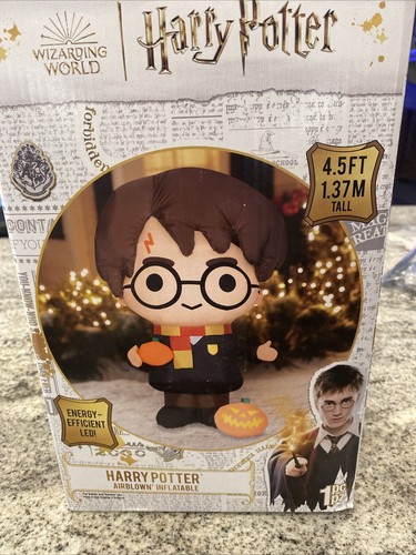 Harry Potter Wizarding World GEMMY Inflatable LED Blow Up 4.5 ft ...