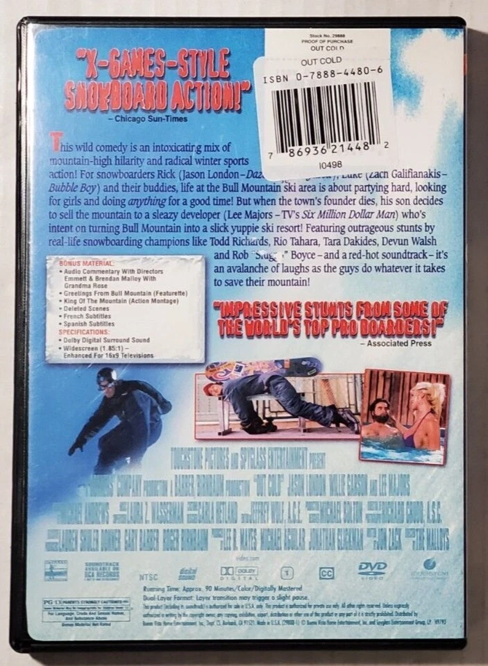 Out Cold King Of The Mountain