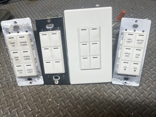 CONTROL 4 Wireless 6 Button Keypad C4-KP6-Z-x | eBay