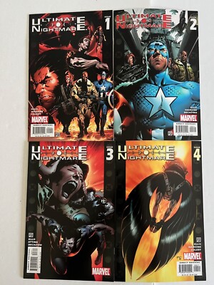 Ultimate Nightmare 1,2,3,4 Marvel Complete Set | eBay