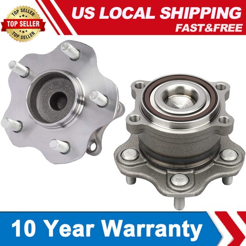 Set 2 Rear Wheel Bearing And Hub For Nissan Murano Pathfinder Maxima ...