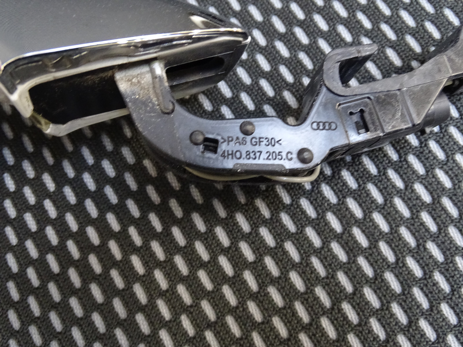 Original Audi A6 4G, A8 4H Türgriff Vorne Links LS9R Gletscher Weiss ...