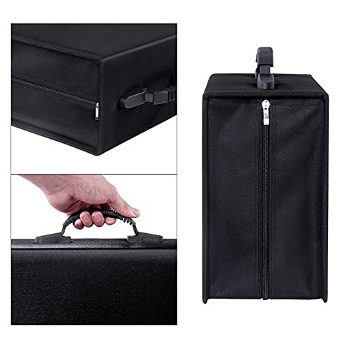 400 Capacity Disc CD DVD Bluray Storage Holder Binder Sleeves Carrying ...
