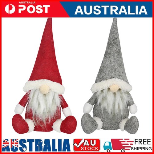 Faceless Doll Sitting Santa Claus Favor Party Merry Christmas ...