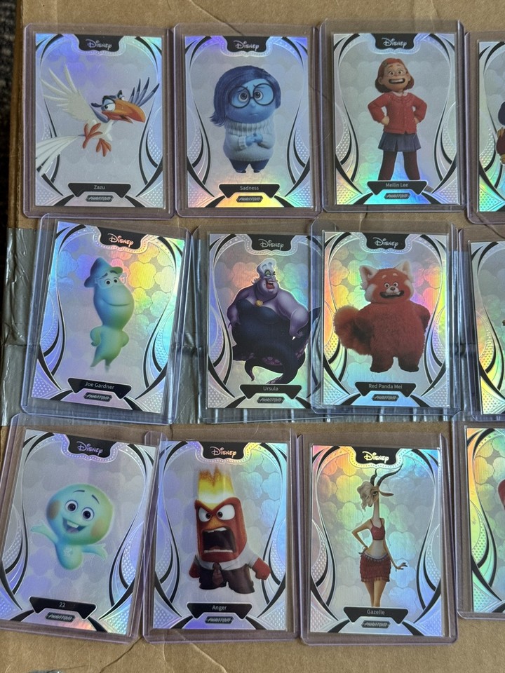2025 Kakawow Phantom Disney Silver LOT (22). Beast, Remy, Ralph, Peter ...
