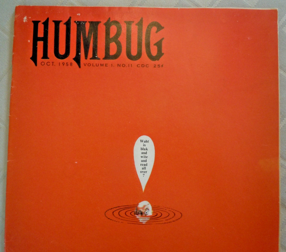 HUMBUG MAGAZINE #11 (1958) VG- (3.5) cond. LAST ISSUE, Magazine Format ...