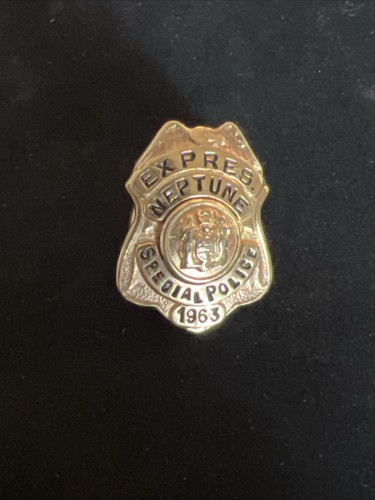 Ex Pres. Neptune Special Police 1963 Pin Badge CG Braxman 216 E 45th ...