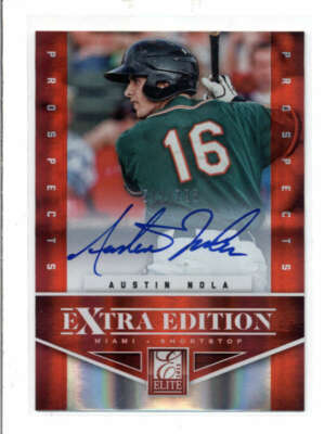 AUSTIN NOLA 2012 PANINI ELITE EXTRA EDITION ROOKIE AUTOGRAPH AUTO #/798 ...