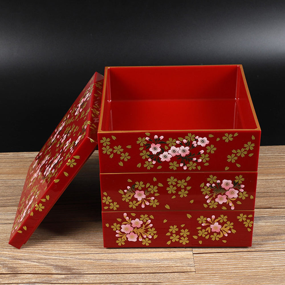 1 Sushi-Box mit Deckel, chinesische Bento-Box, Dim-Sum-Tablett | eBay