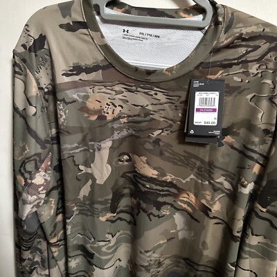 3-Under Armour UA ISO-Chill FOREST Camo Men's -994-SS-SS+LS XXLG | eBay