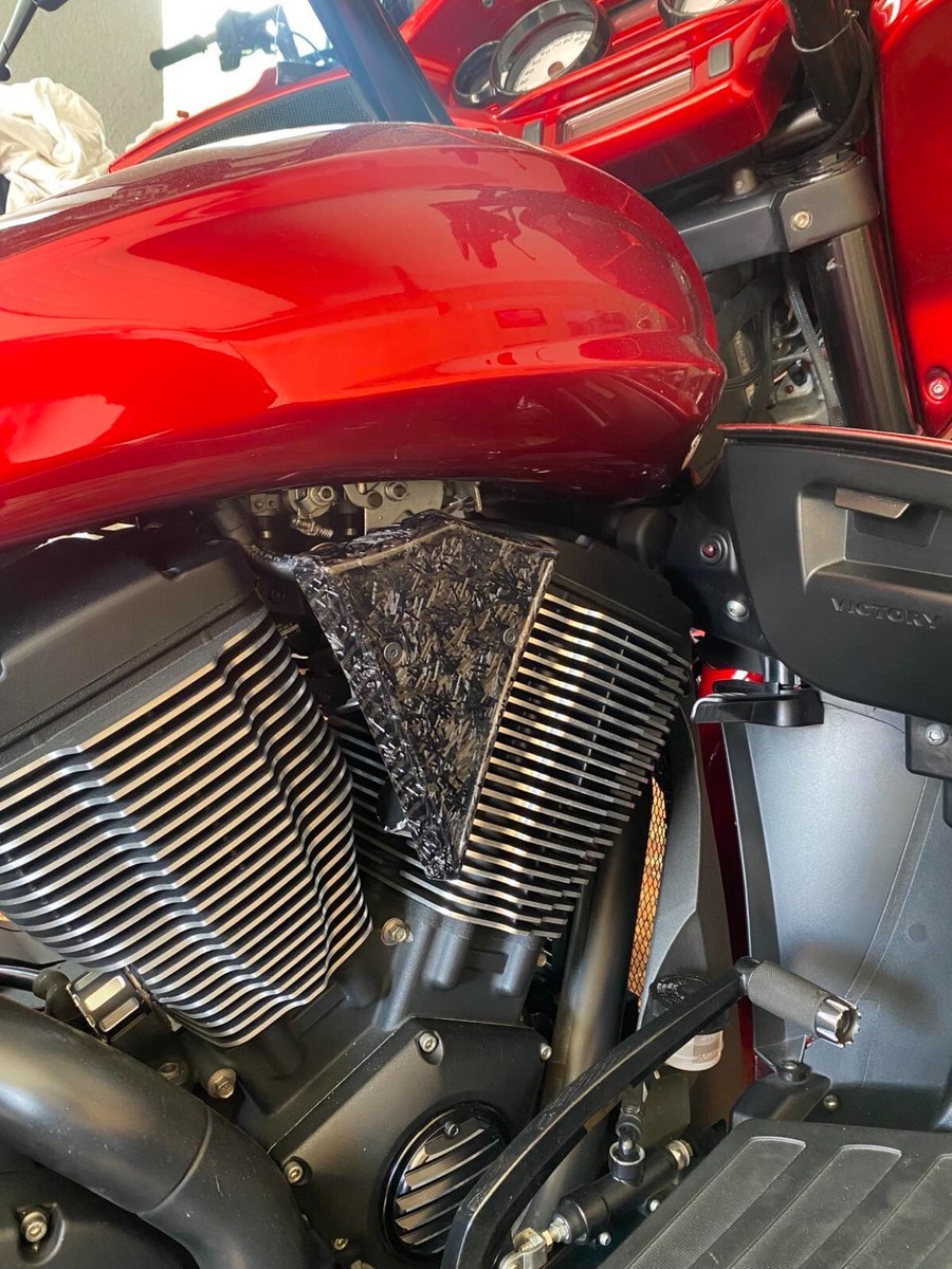 Victory Cross Country Forged Bars Victory Lower Fairings W/8″ Pods