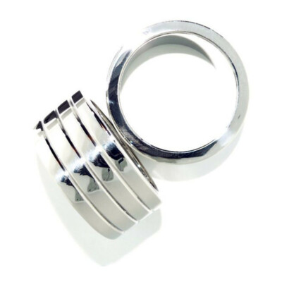 C Ring with Grooves, Surgical Steel Male Genital Ring | eBay