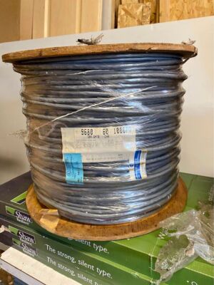 Belden 9680 RS-232/422 24AWG 3 Pair Shielded Low Capacitance Computer ...