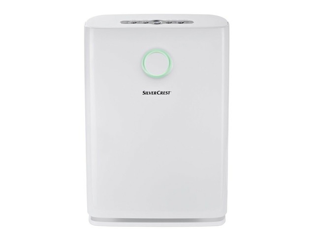 Silvercrest Air Purifier HEPA Filter Turbo Auto Sleep Mode Filters up ...