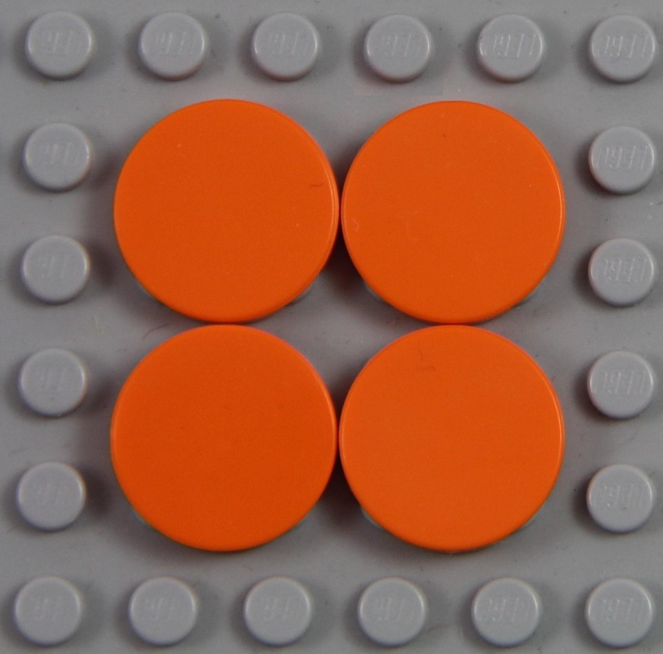 LEGO - 2x2 Round Tiles - PICK YOUR COLORS - Smooth Finishing Plate Flat ...